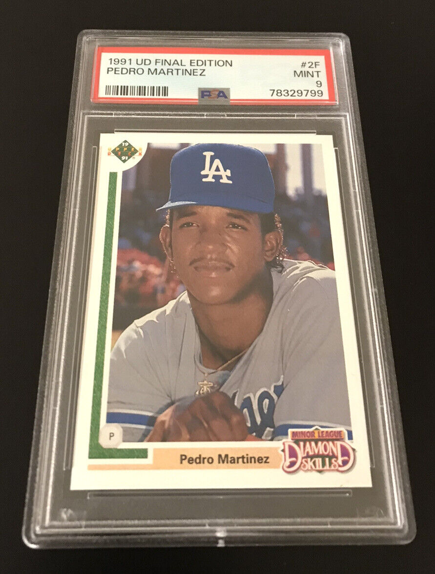 1991 PEDRO MARTINEZ PSA 9 MINT ROOKIE CARD – CARDBOARD GEMS